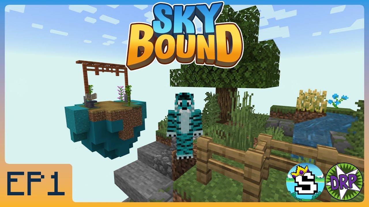 Sky Bound Let's Play -Ep1- A Brand New Skyblock Adventure! - Minecraft ...