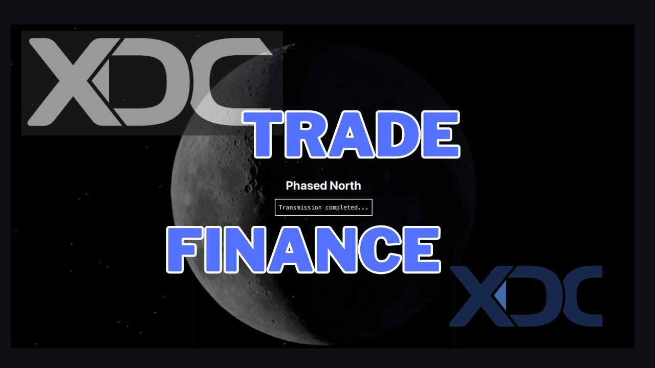 XDC Network: TRADE FINANCE XDC CHART - YouTube