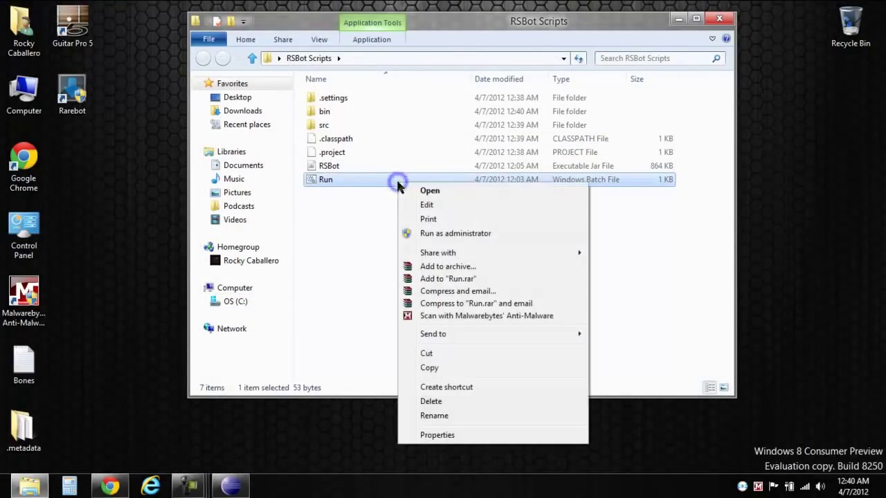 How to add Scripts to RSBot 4003-4004 - YouTube