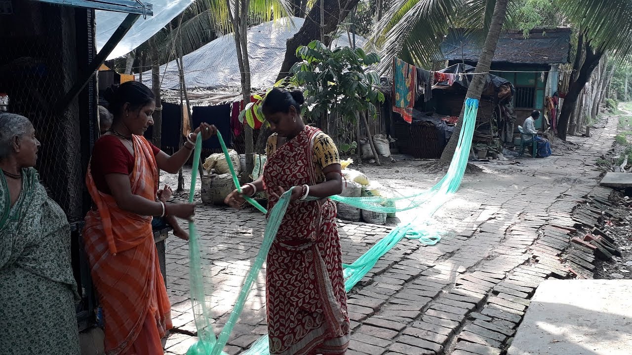 Amazing Fishing Net Making Speedly | Net Making Video 2018 - YouTube