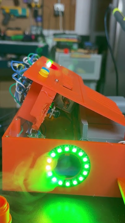 Adding LED animations to my Arduino Nerf blaster! I’m playing with fire this close to Maryland ...