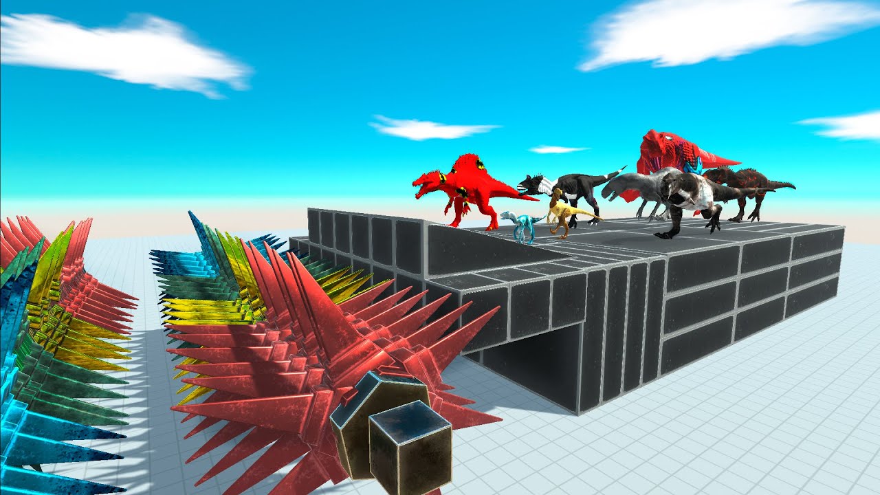 RUN OVER THE BLENDER | ALL ARBS UNITS - Animal Revolt Battle Simulator ...