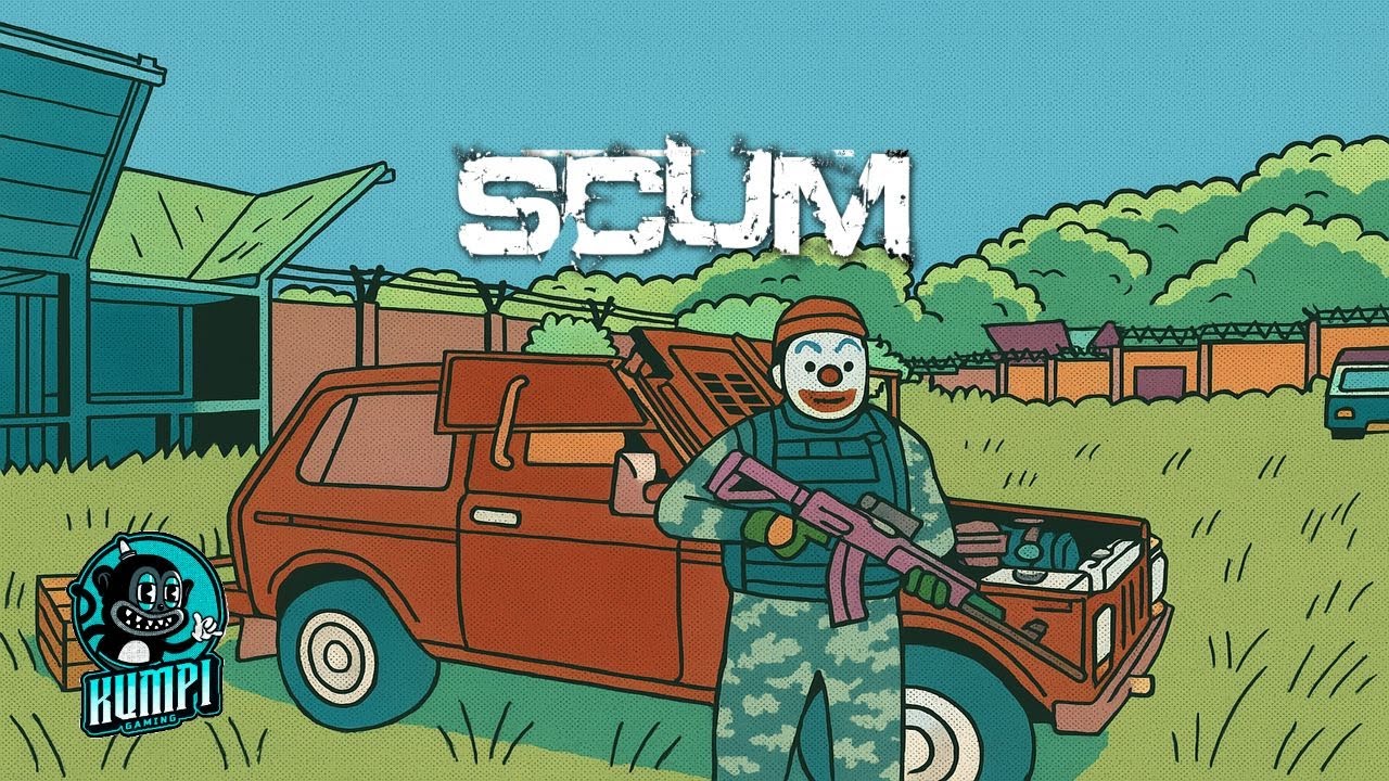 SCUM - FARMANDO C4 E A NOITE RAID DUS GURI - YouTube