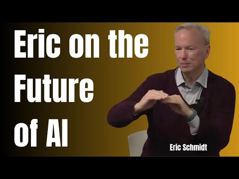 Eric Schmidt on AI's impact on Jobs
