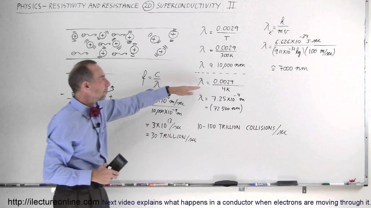 Physics 40 Resistivity and Resistance (20 of 33) Super Conductivity at ...