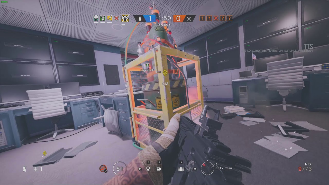 Tom Clancy's Rainbow Six: Siege Bank Valkyrie A Site Hold - YouTube