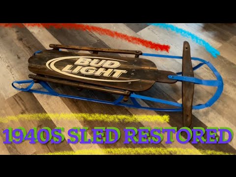 How to put decals on wood and epoxy clear coat bud light sled diy craft ...