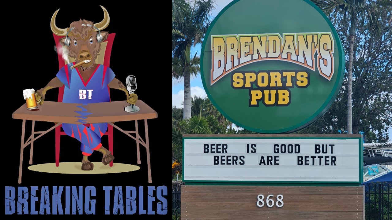 Bills vs Patriots Tailgate | Breaking Tables - YouTube