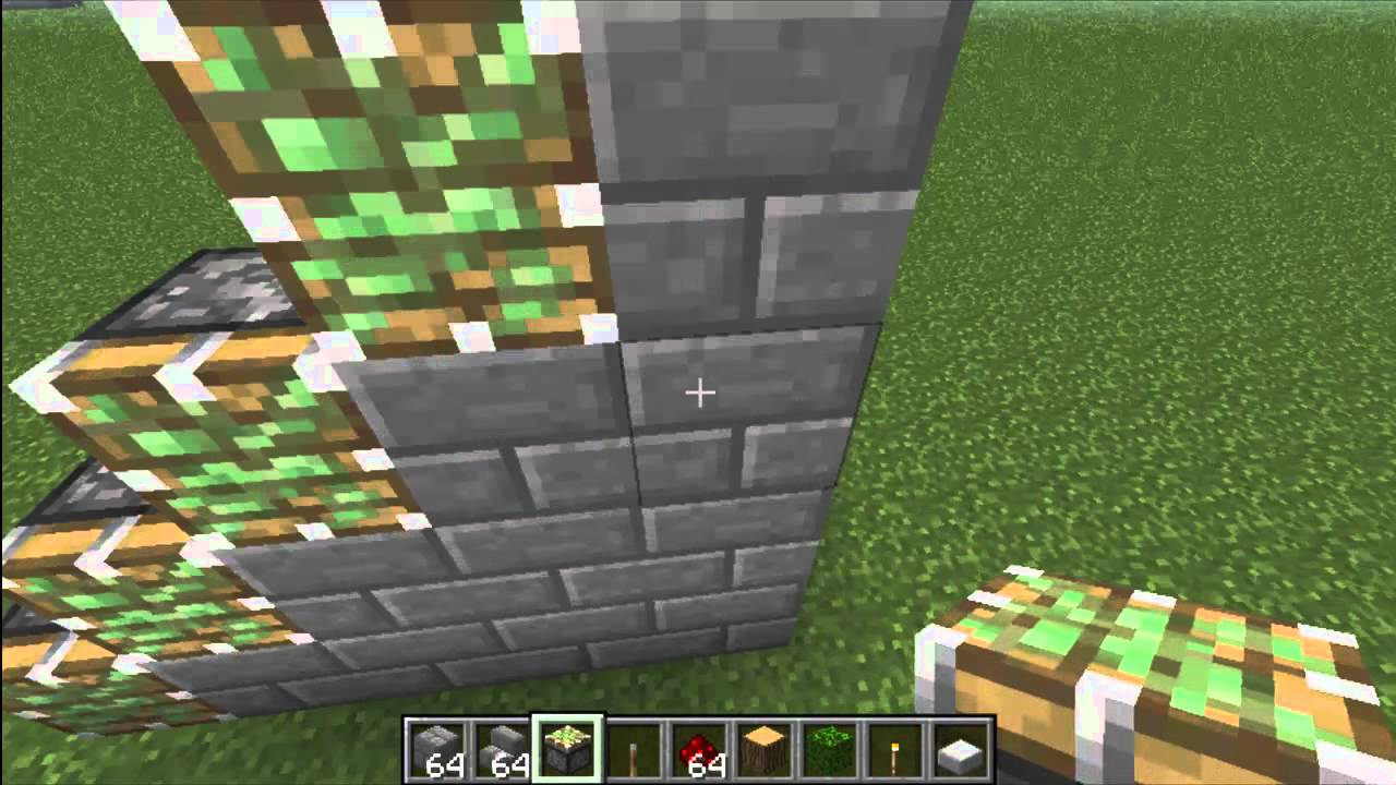 Como hacer escaleras automaticas en minecraft - YouTube