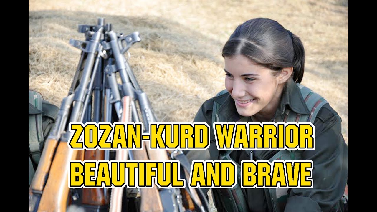 ZOZAN,THE BEAUTIFUL KURD WARRIOR Christians Hope - YouTube