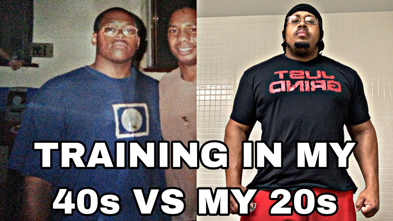 TRAINING IN MY 40S VS MY 20S - YouTube