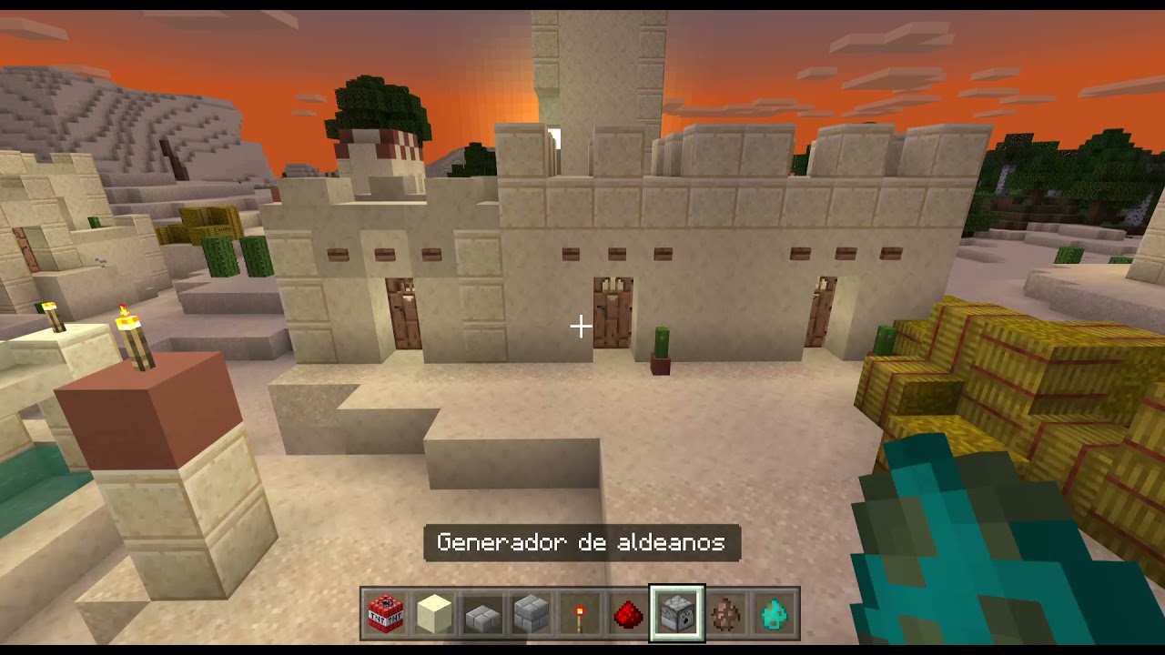 Troleo a un aldeano XD (Minecraft) - YouTube