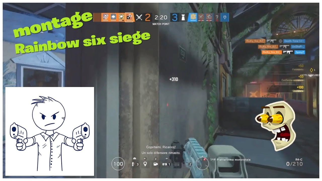 IpSt_RicKy:Rainbow six siege MONTAGE! - YouTube