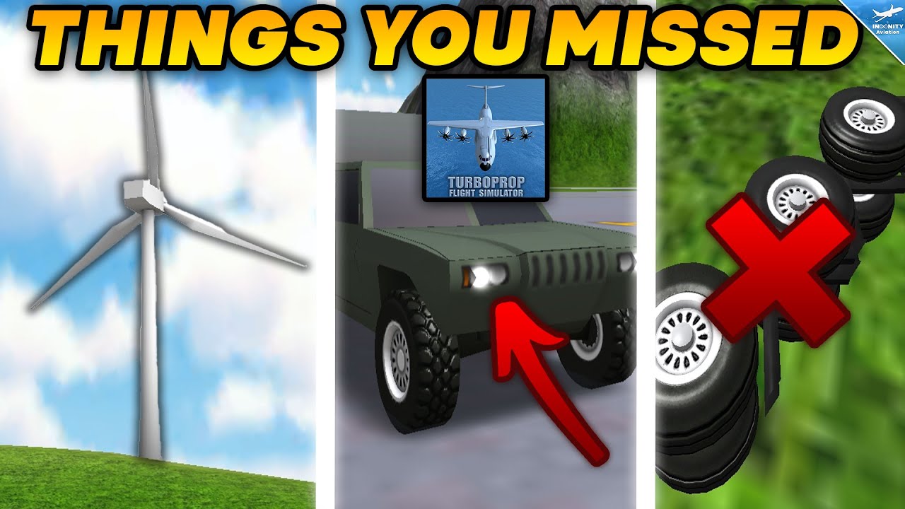 Insane TFS THINGS You NEVER NOTICED! - Turboprop Flight Simulator - YouTube