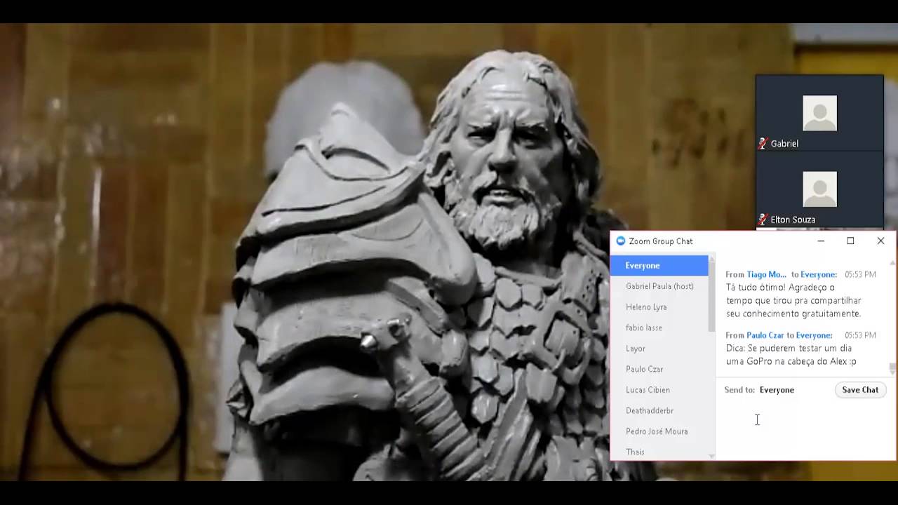 Alex Oliver - Demonstração de aula online ao vivo(Escultura) - YouTube
