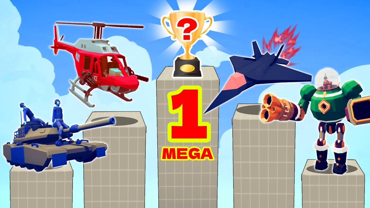 SUPER TOURNAMENT of ALL WAR MACHINE | TABS - Totally Accurate Battle ...