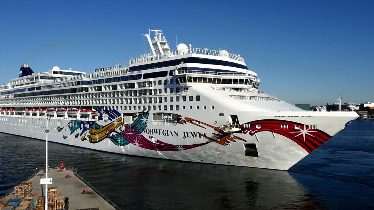 NCL "Norwegian Jewel" Sail Away - YouTube
