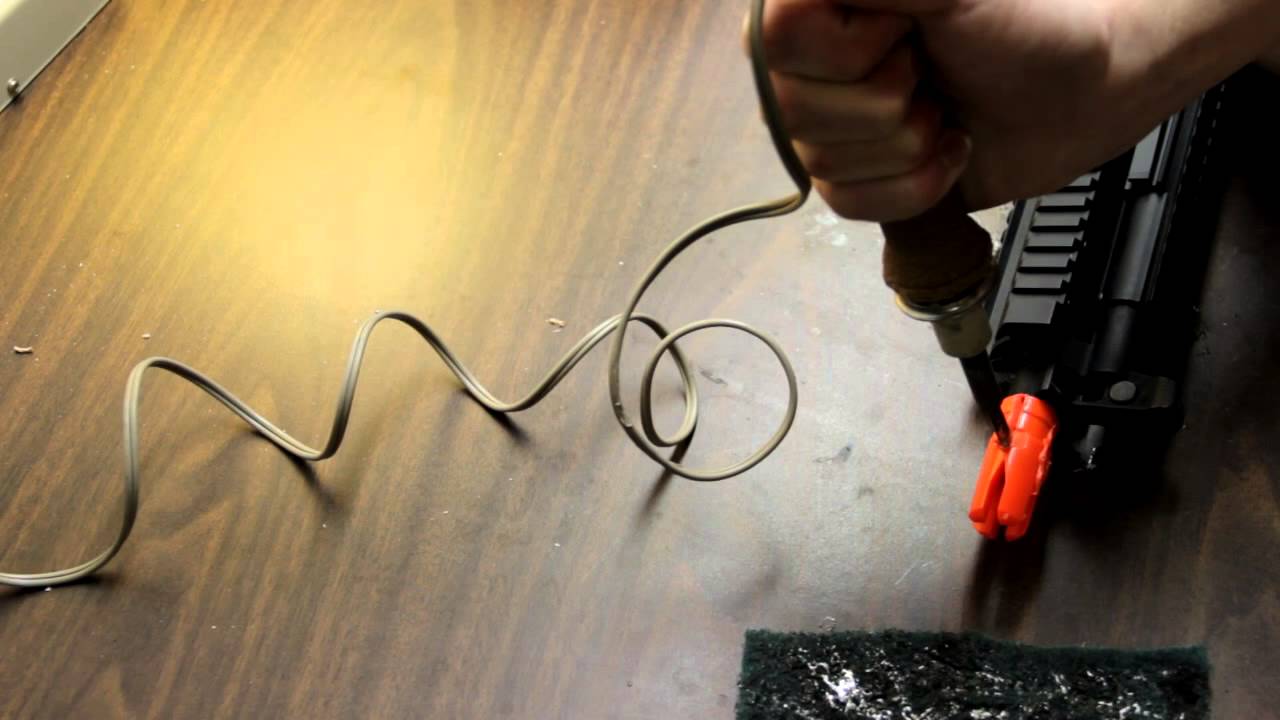 Quick and easy orange tip removal - YouTube