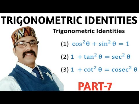 Trigonometric Identities class 10(ICSE). Exercise-21(C). Part-7 - YouTube
