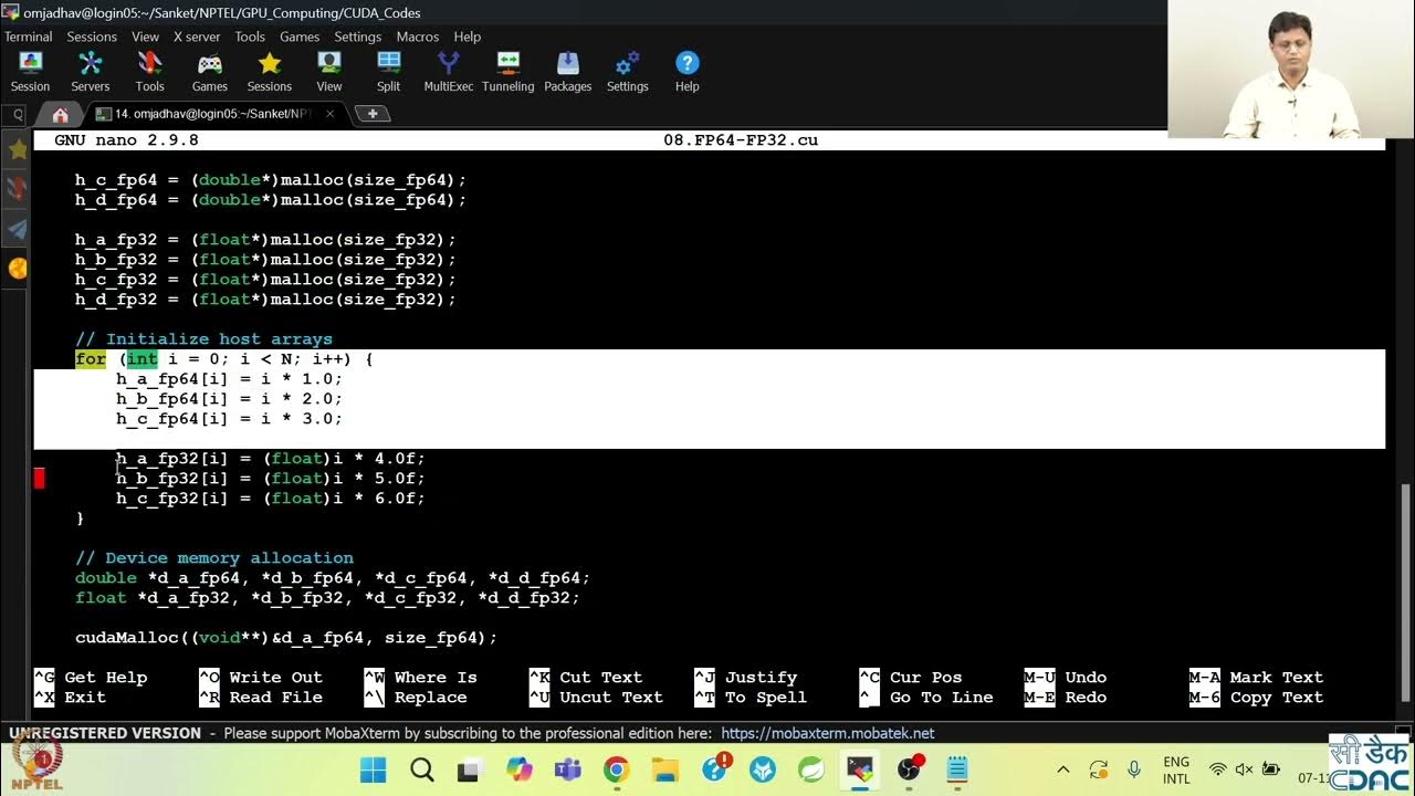 Week 9: Lecture 2: CUDA Program Compilation and Execution: A Step-by-Step Guide Part 2 - YouTube