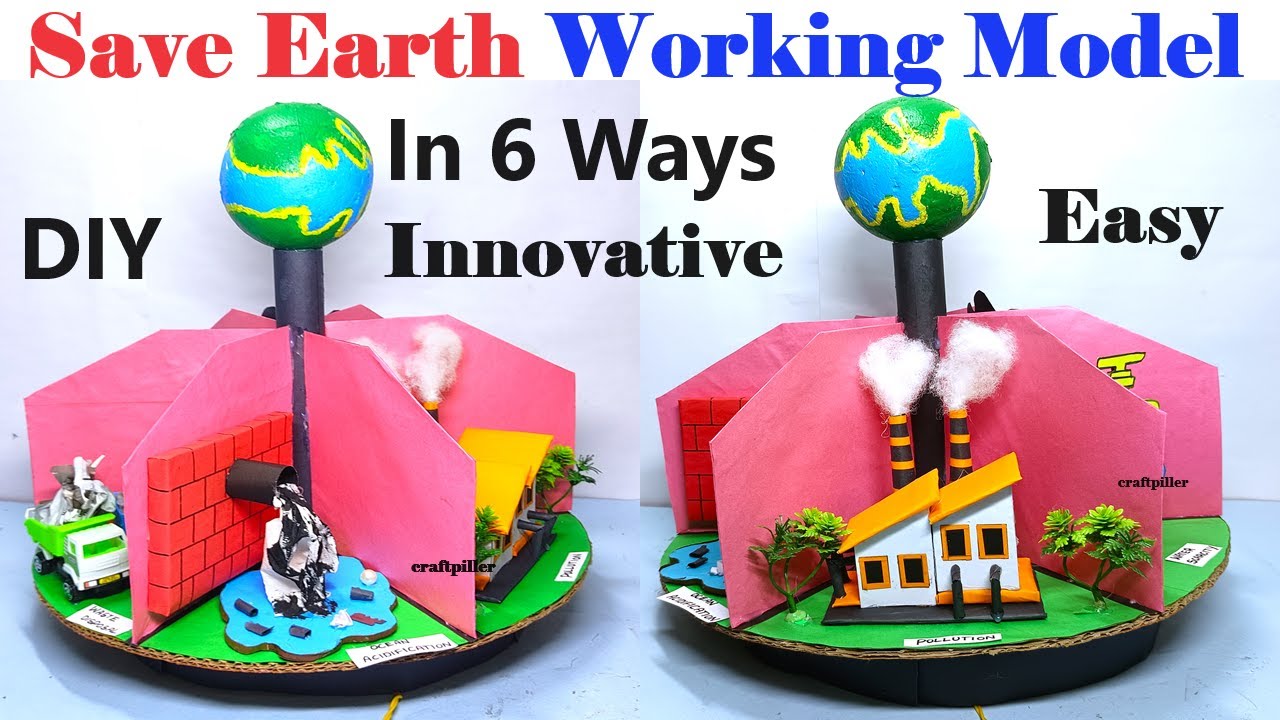save earth working model -ocean acidification - stop pollution - save ...