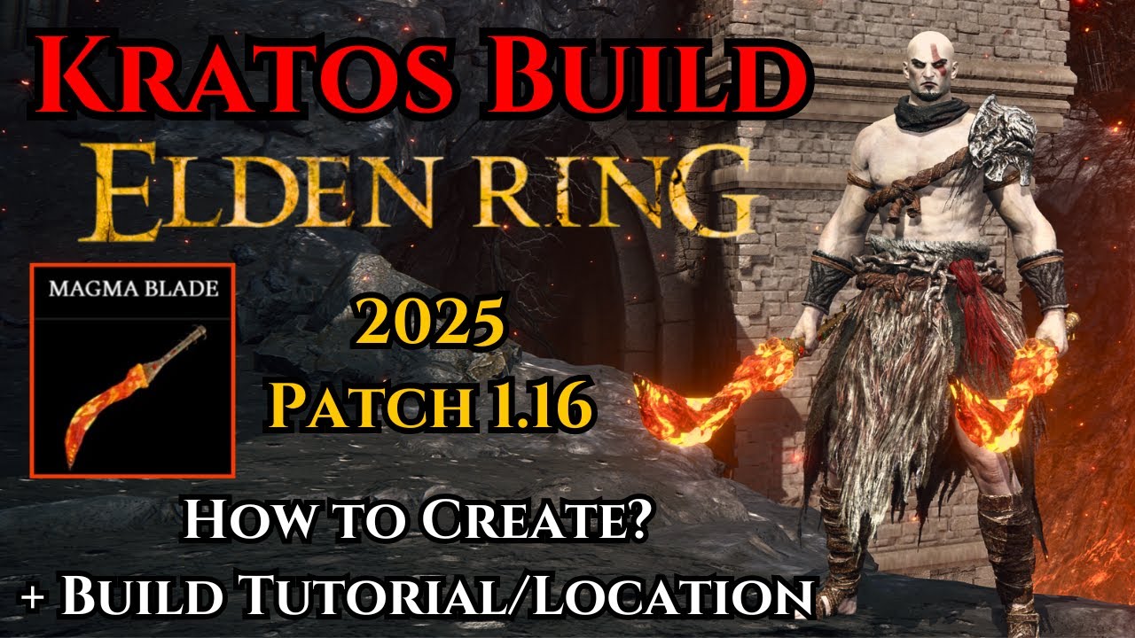 Elden Ring Kratos Build Tutorial Guide, How to Create + Item Locaton ...