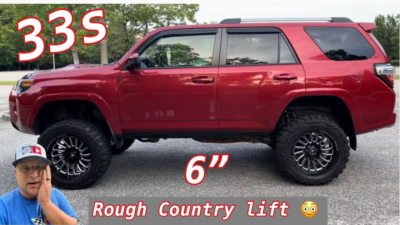 HOW TO INSTALL A 6 INCH ROUGH COUNTRY LIFT ON A TOYOTA 4RUNNER WITH 33 ...