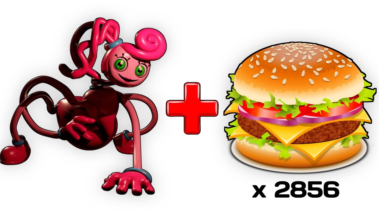 MOMMY LONG LEGS + BURGERS = ? | Poppy playtime animation - YouTube