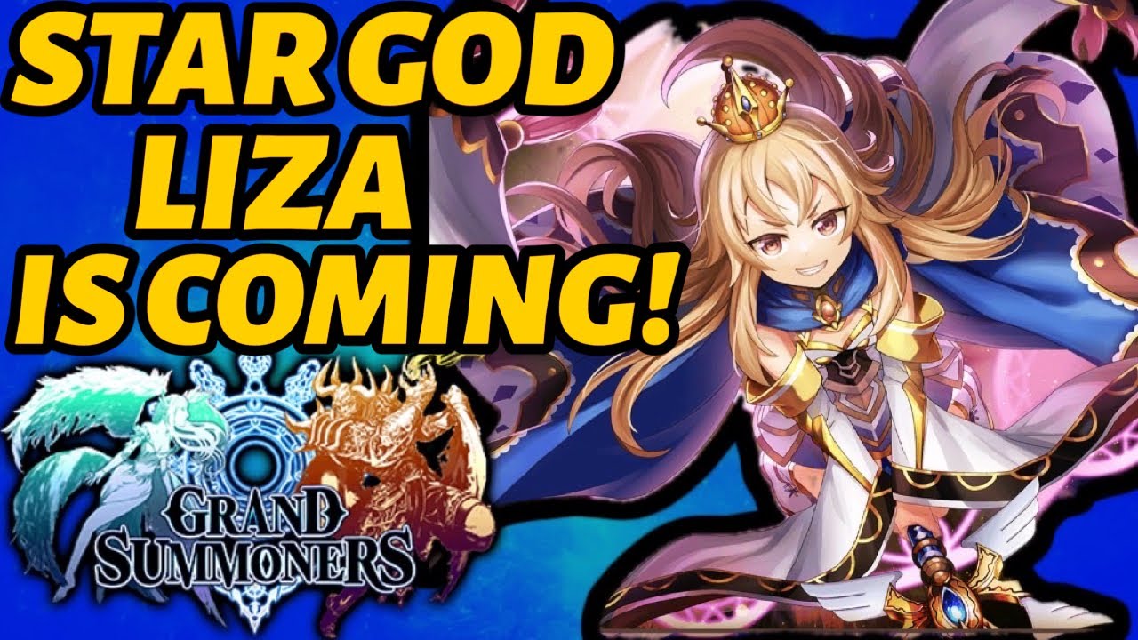 STAR GOD LIZA IS COMING TO GRAND SUMMONERS - YouTube