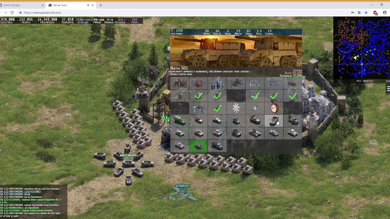 Templario Panzer Rush 2.0 - YouTube