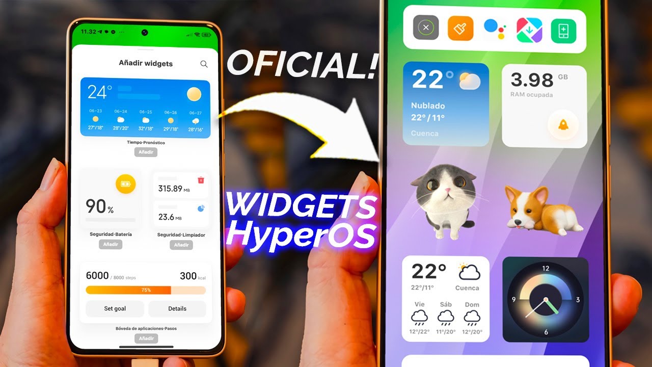 Ahora SÍ! Xiaomi Libera los Widgets de HyperOS Global para TODOS ...