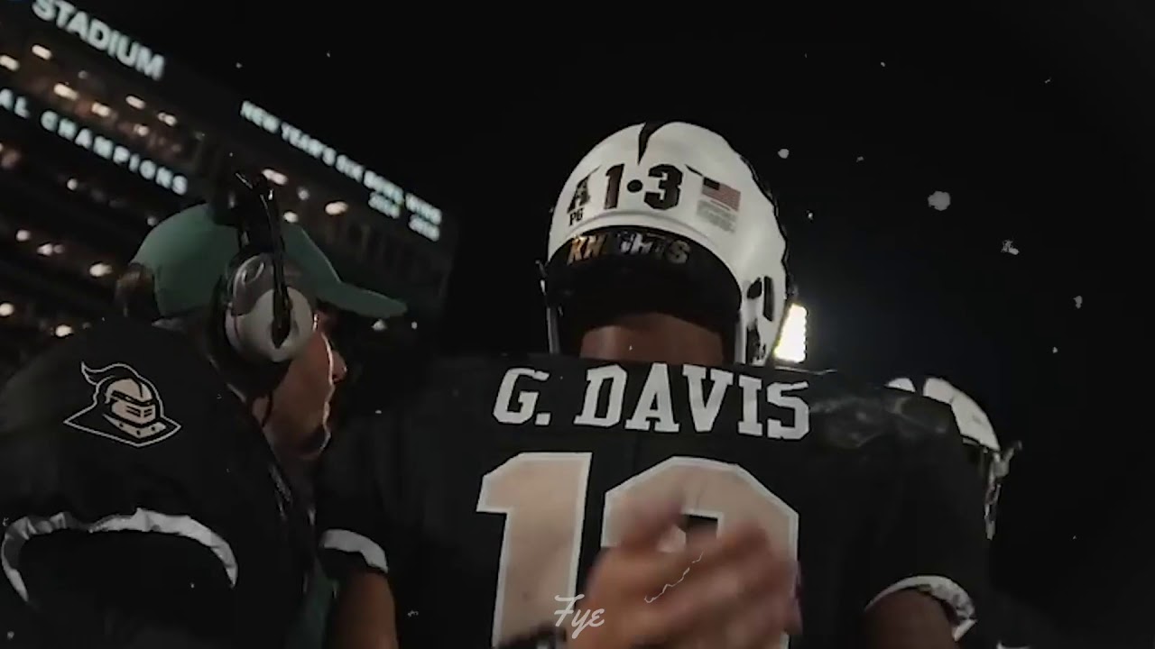 Gabriel Davis UCF College Highlights!!! - YouTube