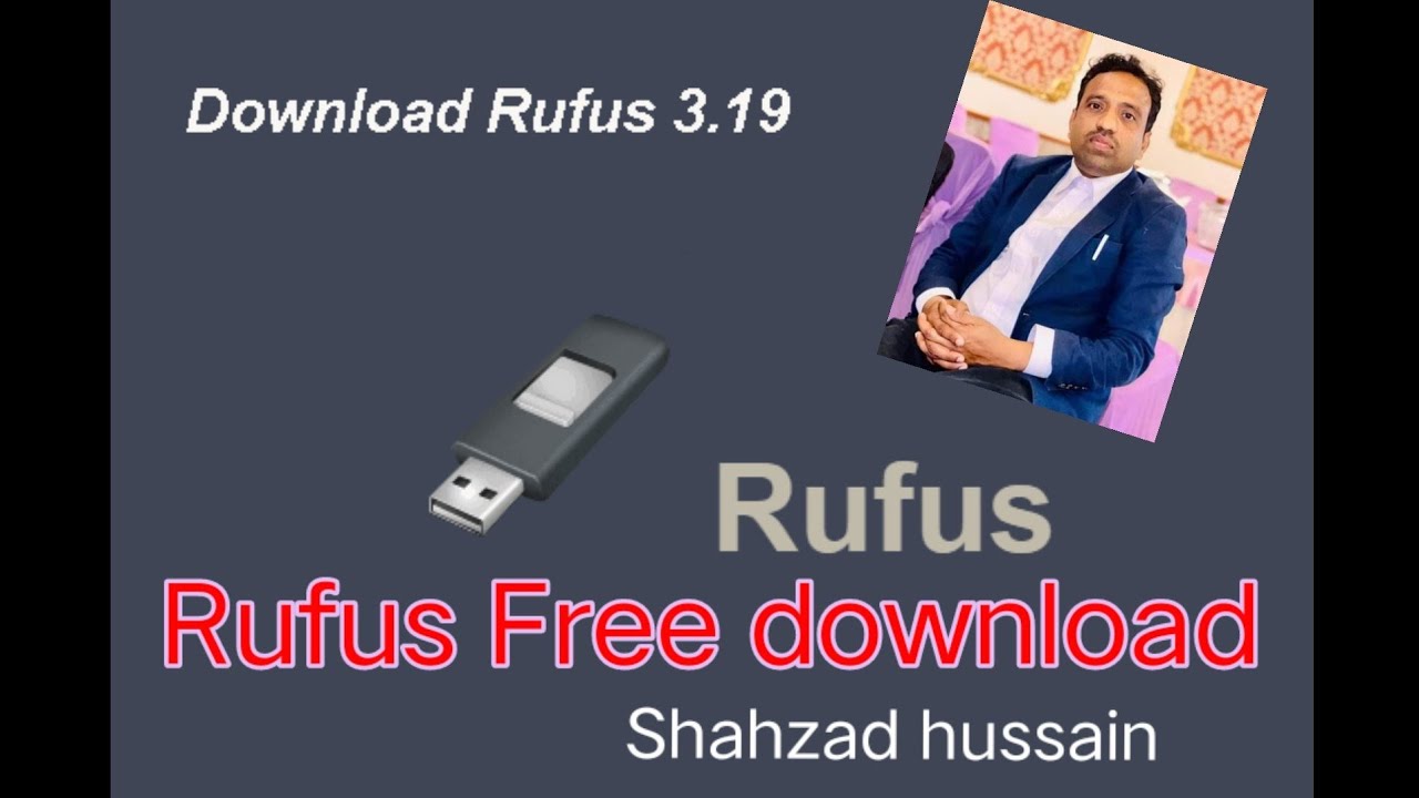 How to download Rufus software - YouTube