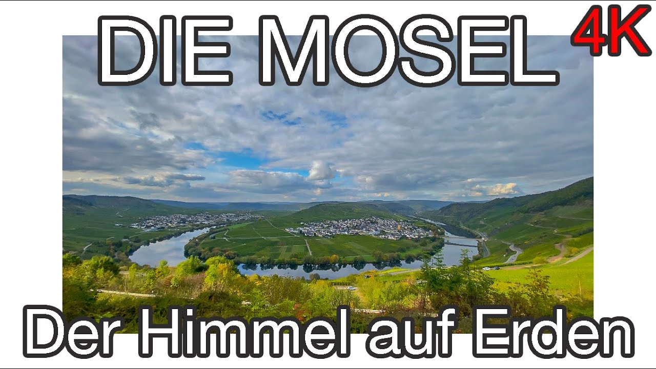 Die MOSEL Deutschland, Moselle river of Germany , Nemacka najlepsa reka ...