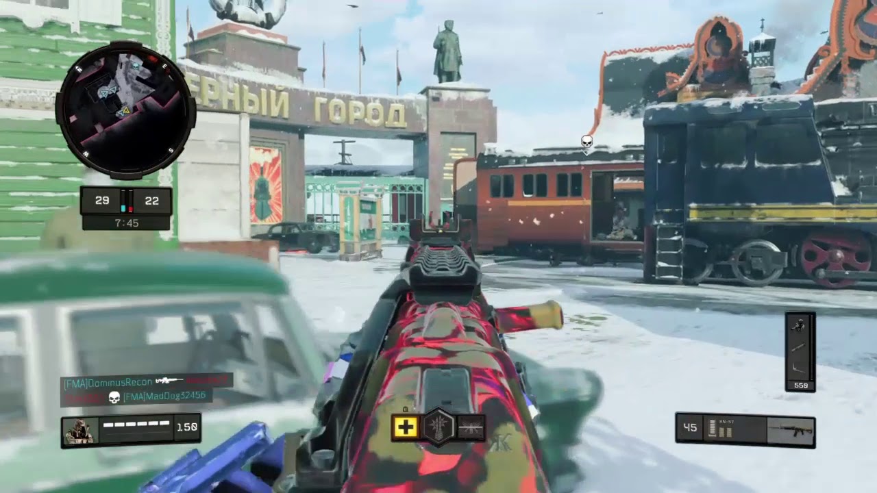 Black Ops 4 KN-57 Gameplay On Nuketown | 58-13 - YouTube