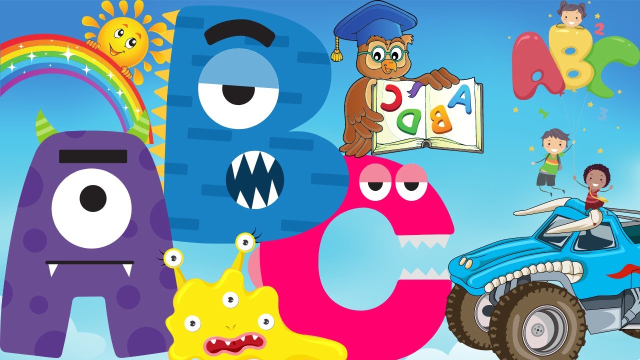ABC Song 🧸Kids Nursery Rhythm/Song 🦄 English Alphabet 👶Alphabet Song 🦄 ...
