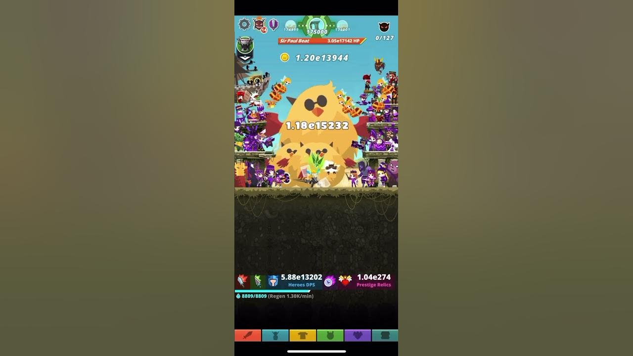 Tap Titans 2 v6.0.0 (iOS) Transcendence Gameplay - YouTube