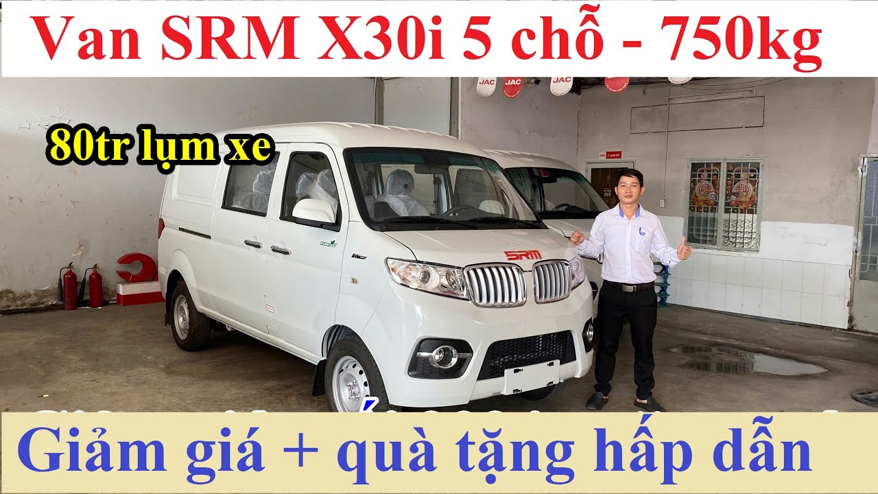 Giá xe tải van SRM X30i 5 chỗ 750kg | xe tải van 5 chỗ srm x30i v5 tải ...