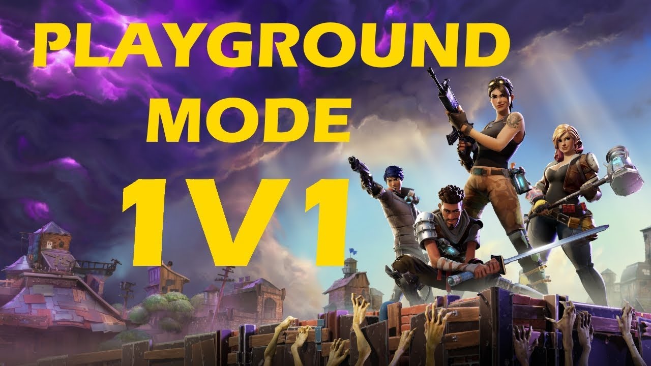 1v1 playground!!!!|Fortnite! - YouTube