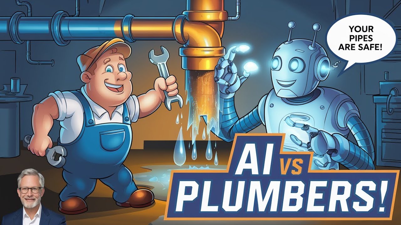 AI vs Plumbers: Why Geoffrey Hinton Says Your Pipes Are Safe! - YouTube