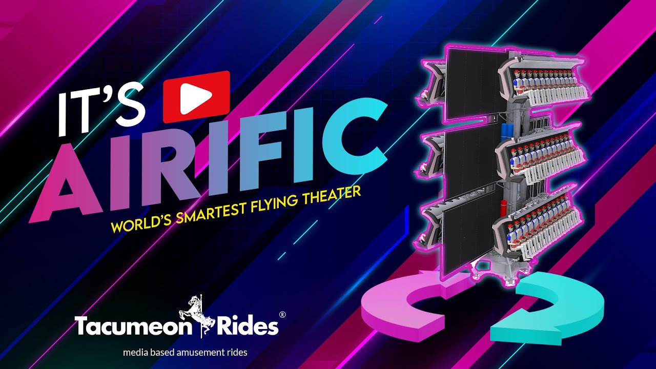 AIRIFIC - World's smartest flying theater - YouTube