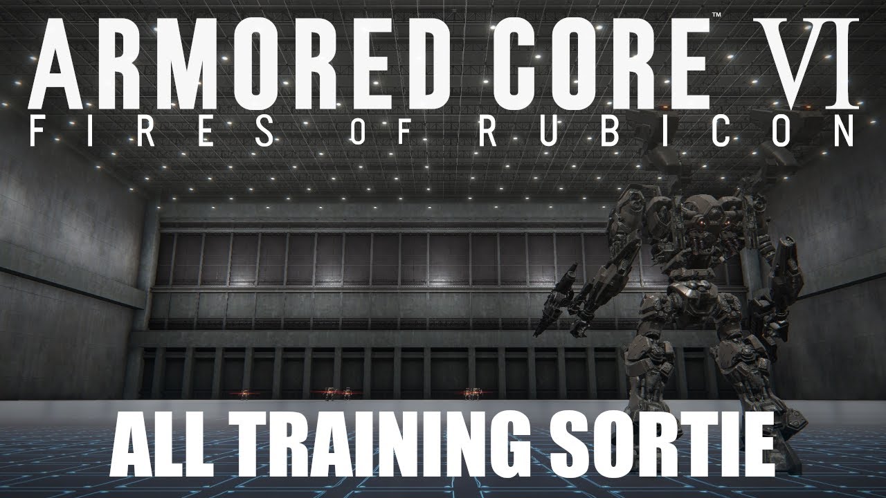 Armored Core 6: Training Missions Compilation Gameplay - YouTube