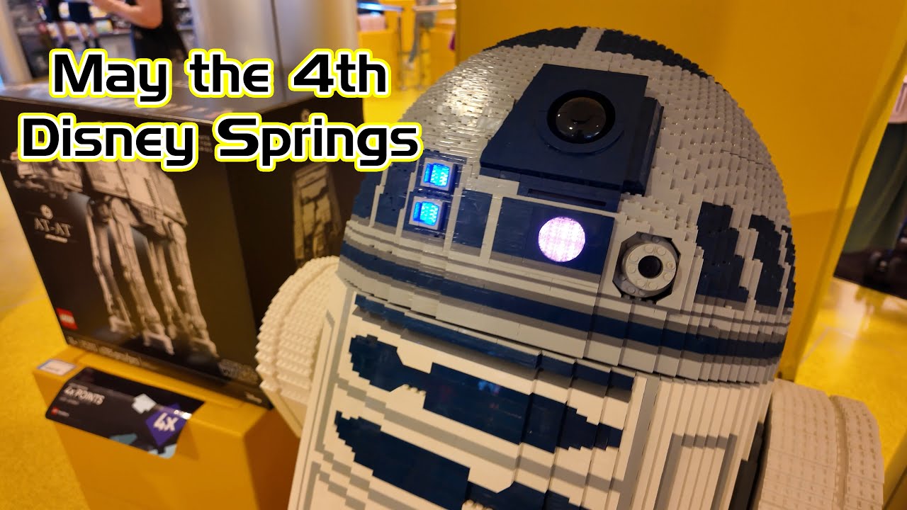 May The 4th Celebrations at Disney Springs - YouTube