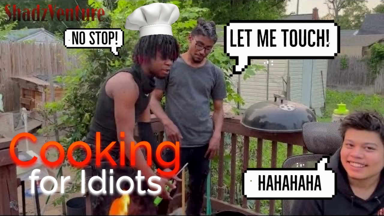 Cookout For Idiots | Backyard BBQ Fails with the Crew - YouTube