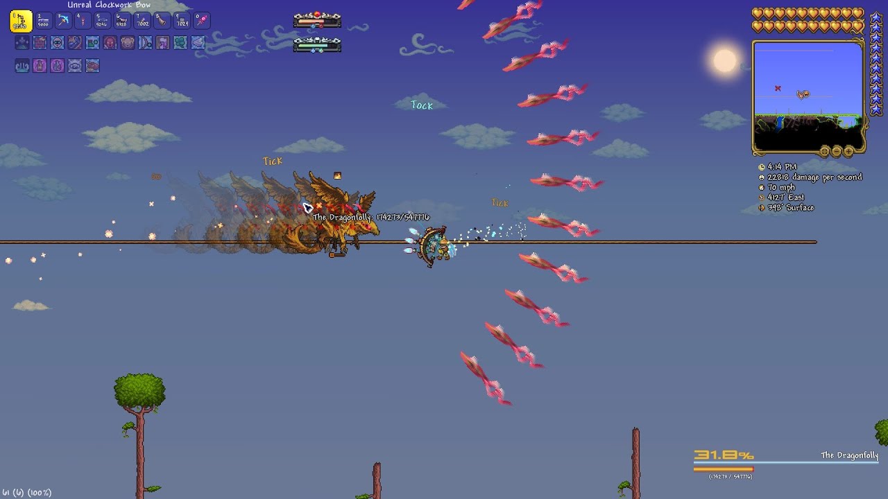 Dragonfolly Master-Death Mode NoHit | Terraria Calamity - YouTube