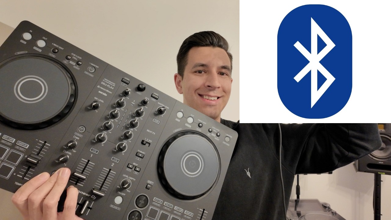 Bluetooth on the Pioneer DJ DDJ-FLX4 - YouTube