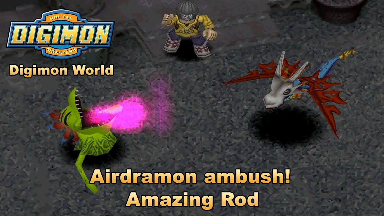 Airdramon Digimon World
