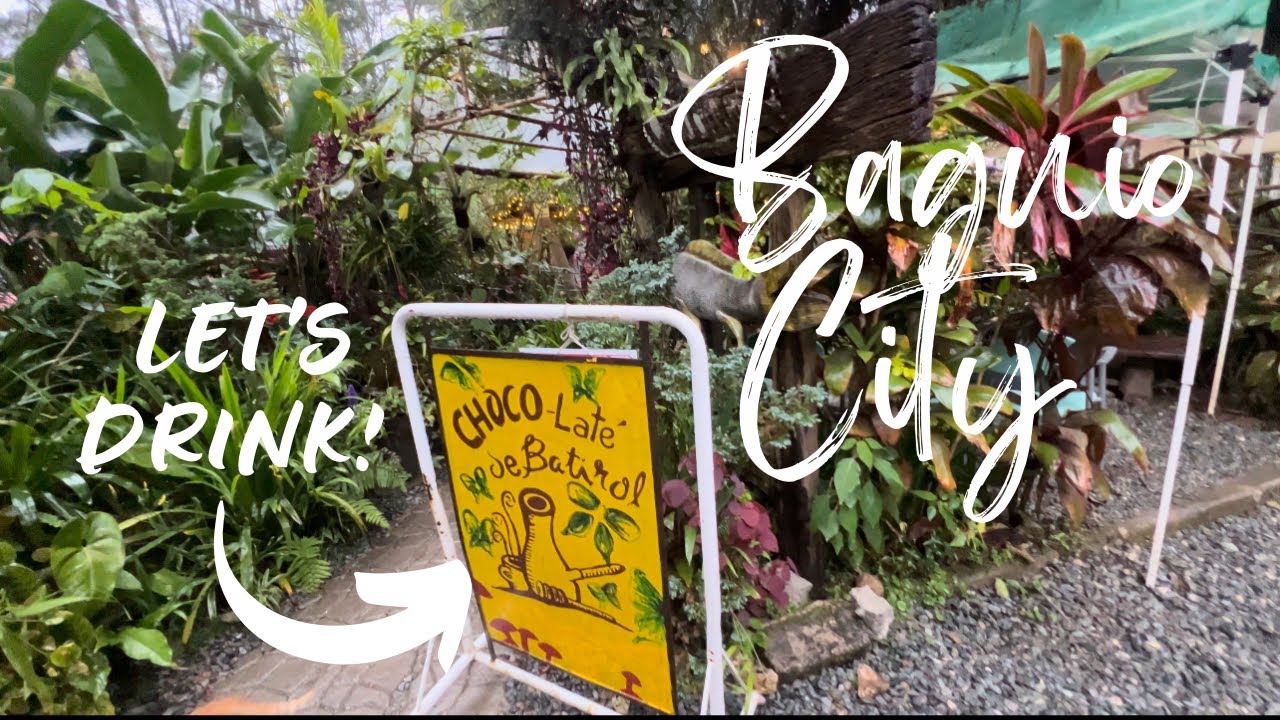 Baguio City Famous traditional hot choco - Choco-late de Batirol in ...