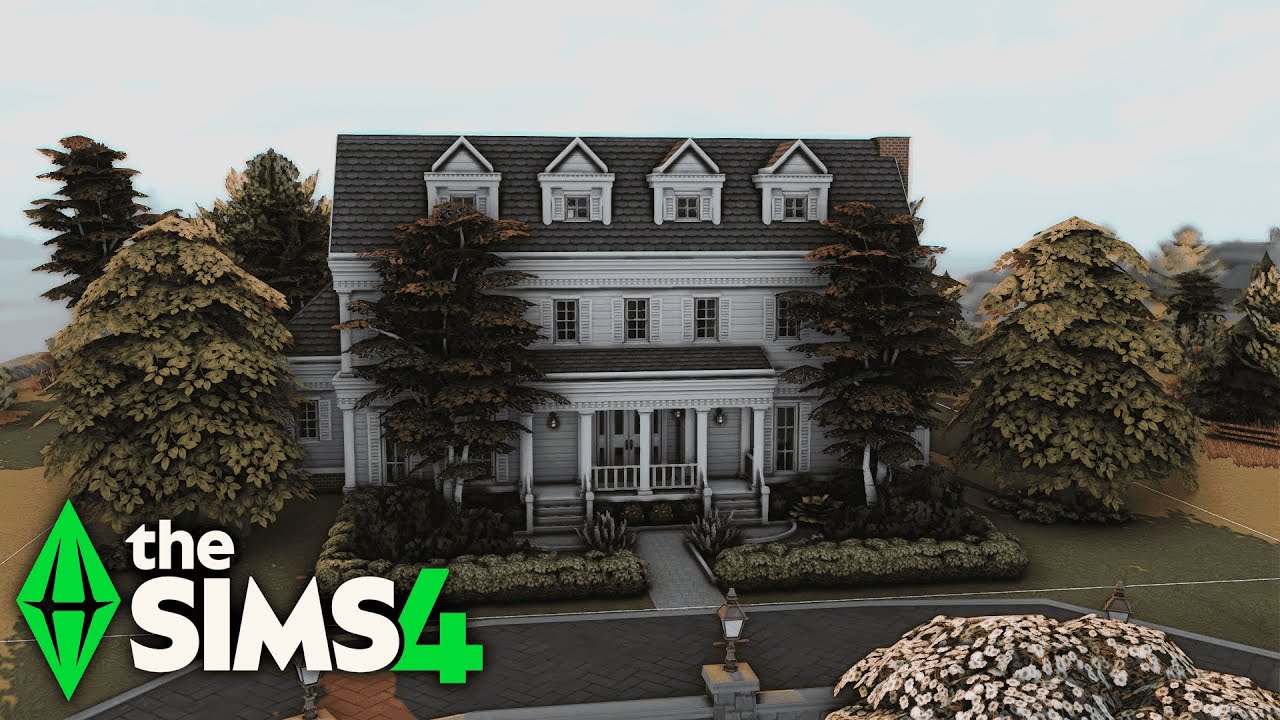 2 Sim Lane | The Sims 1 - The Sims 4 | Speed Build - YouTube