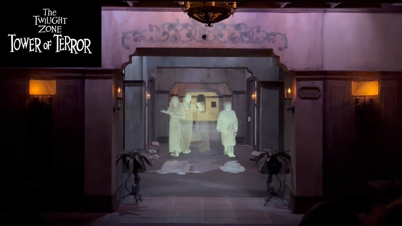 The Twilight Zone Tower of Terror On-Ride POV & Preshow at Disney's ...